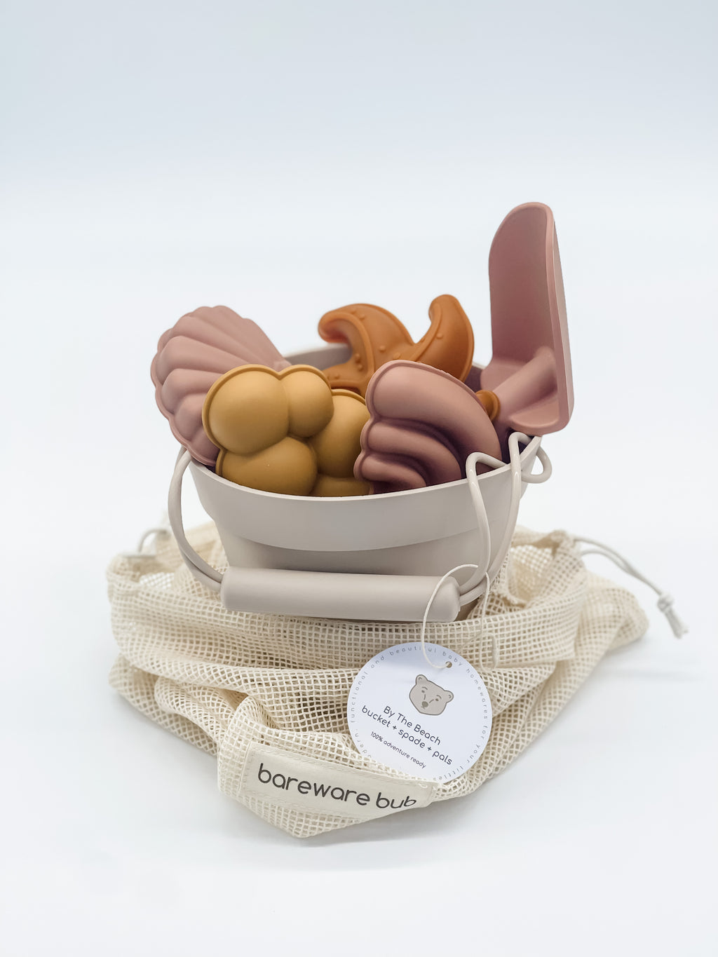 By The Beach | bucket + spade + pals – bareware bub